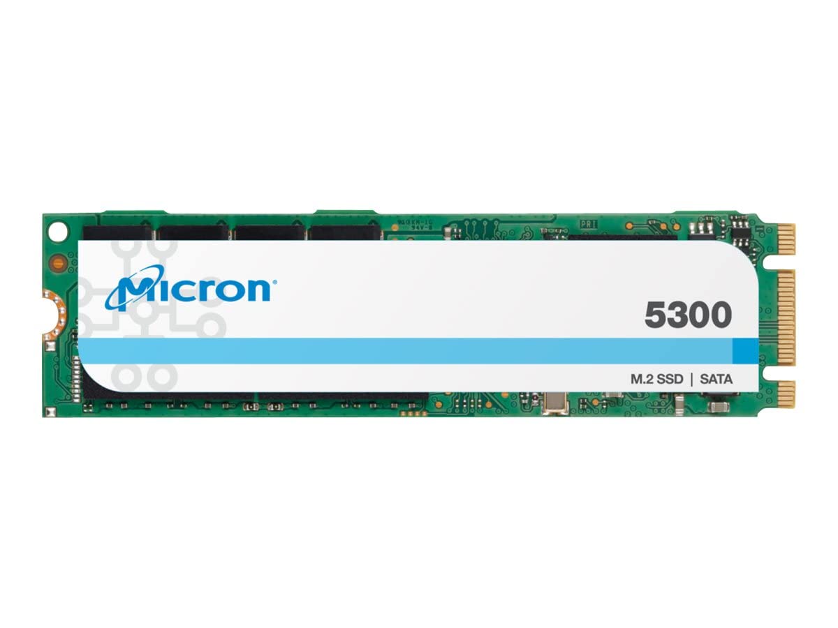 Micron 5300 5300 PRO 960 GB Solid State Drive - M.2 2280 Internal - SATA [SATA/600] - Read Intensive