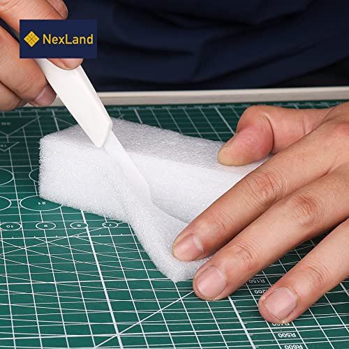 NexLand Ceramic Blade UB1 Ultra-Sharp Utility Blades 9mm 60 degree Snap-Off Utility Knife Replacement 10pcs