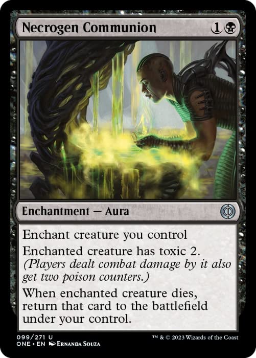 Magic: the Gathering - Necrogen Communion (099) - Phyrexia: All Will Be One