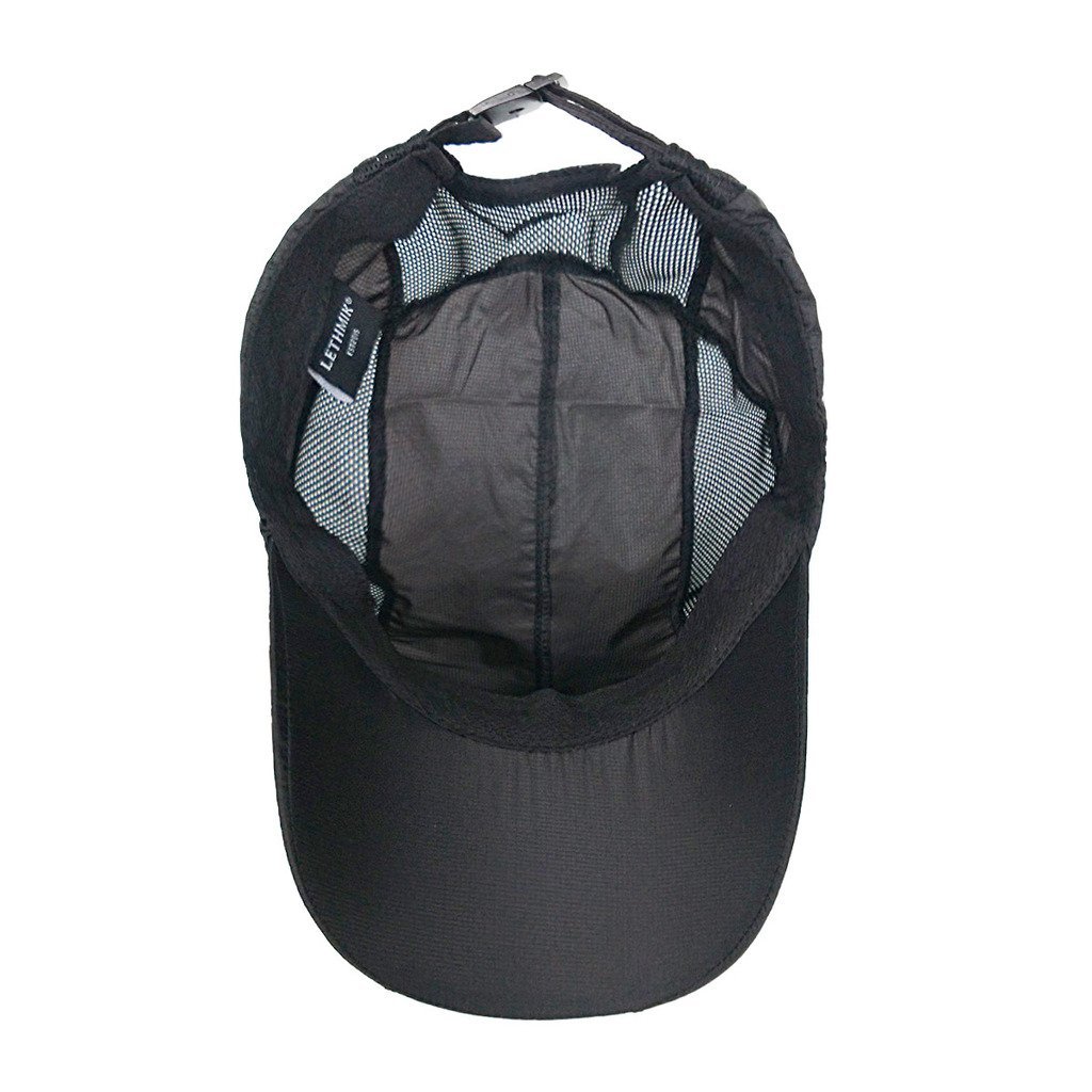 LETHMIK Sport Cap Summer Quick-Drying Sun Hat Unisex UV Protection Outdoor Cap Navy Blue