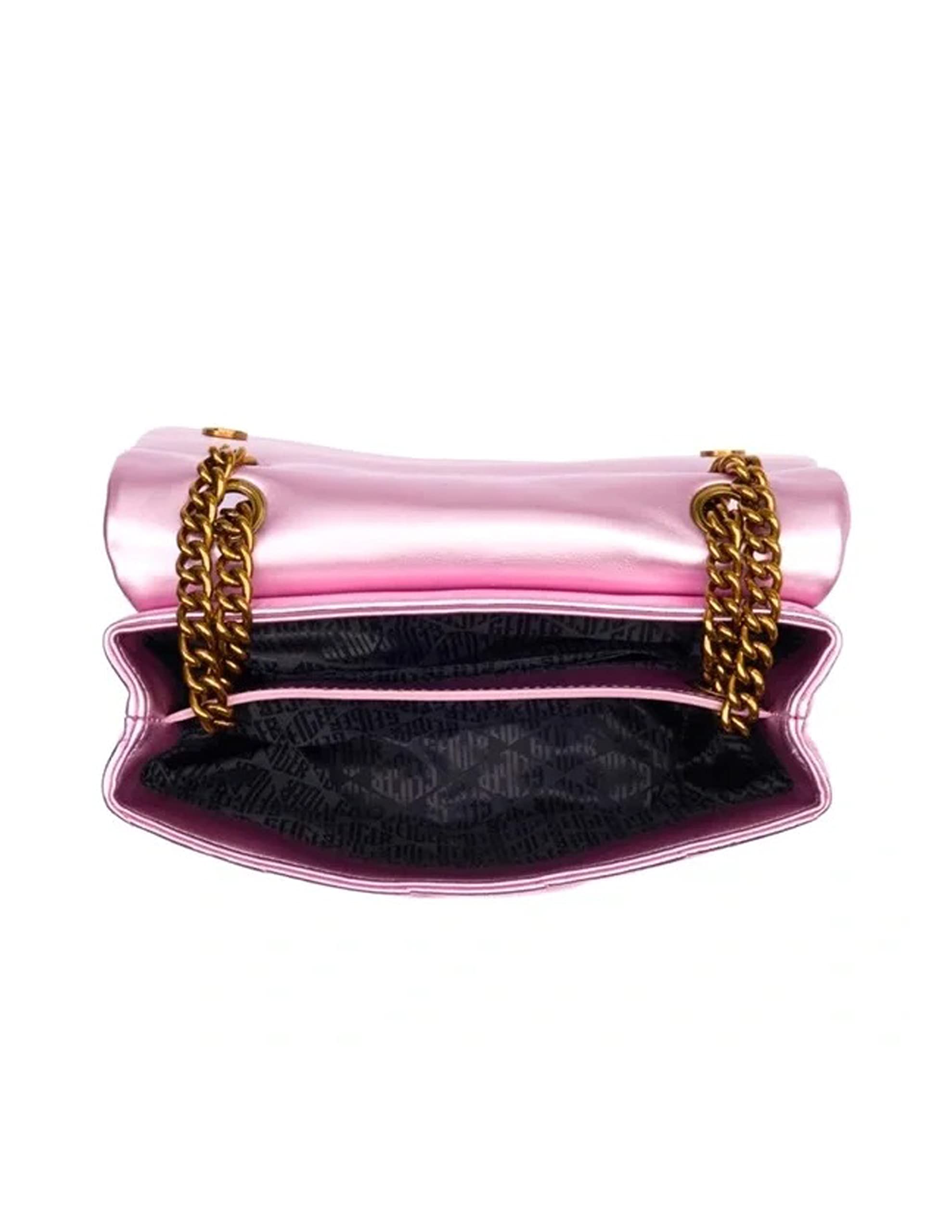 Kurt Geiger London Large Pale Pink Soft Quilted Soho Shoulder Bag