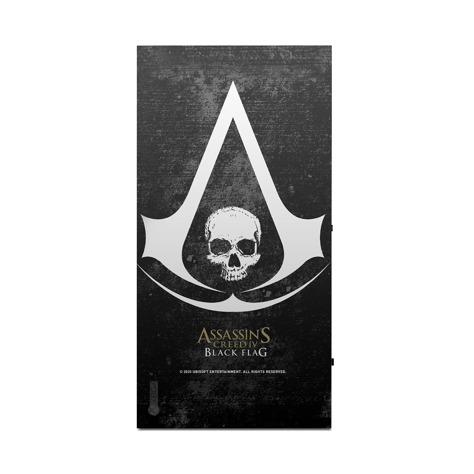 Head Case Designs Officially Licensed Assassin's Creed Grunge Black Flag Logos Vinyl Sticker Gaming Skin Case Cover Compatible with Xbox Series X Console
