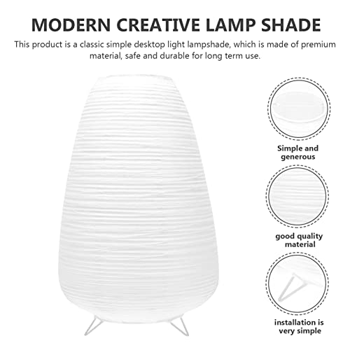 OSALADI 2 pack Rice Paper Table Japanese Lamp Paper Lamp Shade Japanese Lamps Lamp Rice Paper