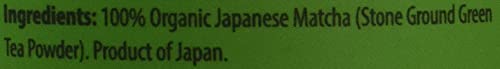 Jade Leaf Matcha Organic Green Tea Powder, Ceremonial Grade, Teahouse Edition Premium First Harvest - Authentically Japanese (1.06 Ounce Tin)