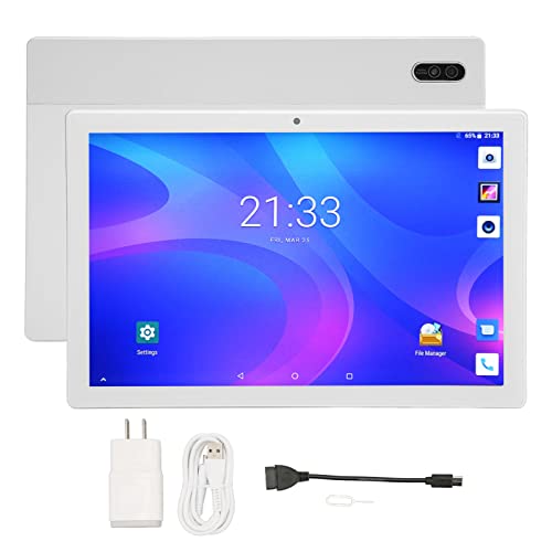 LBEC Tablet PC, 1920x1200 IPS 8GB 256GB 8MP 13MP 10 Inch Tablet 2.4G 5G WiFi for Home (US Plug)