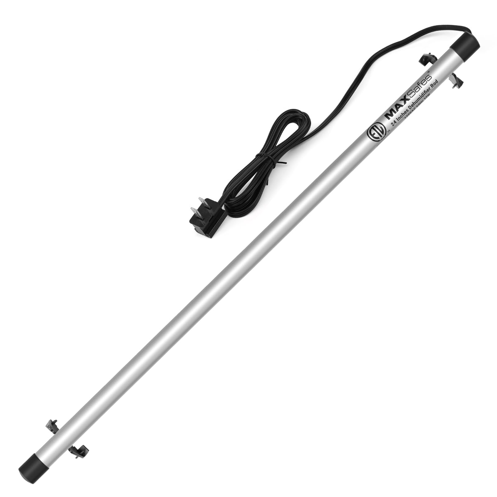 MAXSafes Gun Safe Dehumidifier Rod, Dry Rod - Easy Installation Plug-in Electric Dehumidifier Eliminates Moisture for Gun Safes & Cabinets, ETL Approved (24in)
