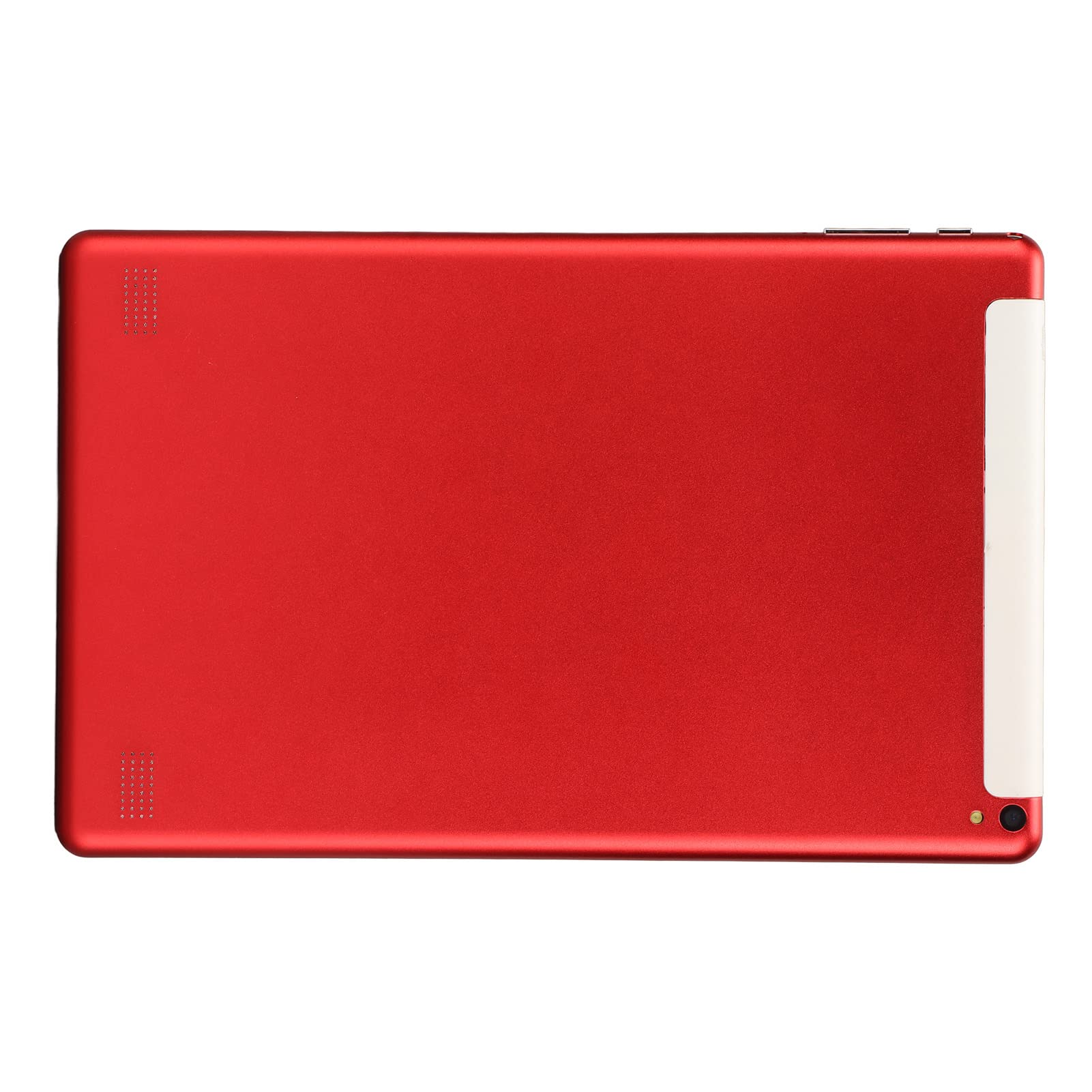 LBEC 10.1in Tablet, Red 6GB RAM 128GB ROM 100240V Calling Tablet for Working (EU Plug)