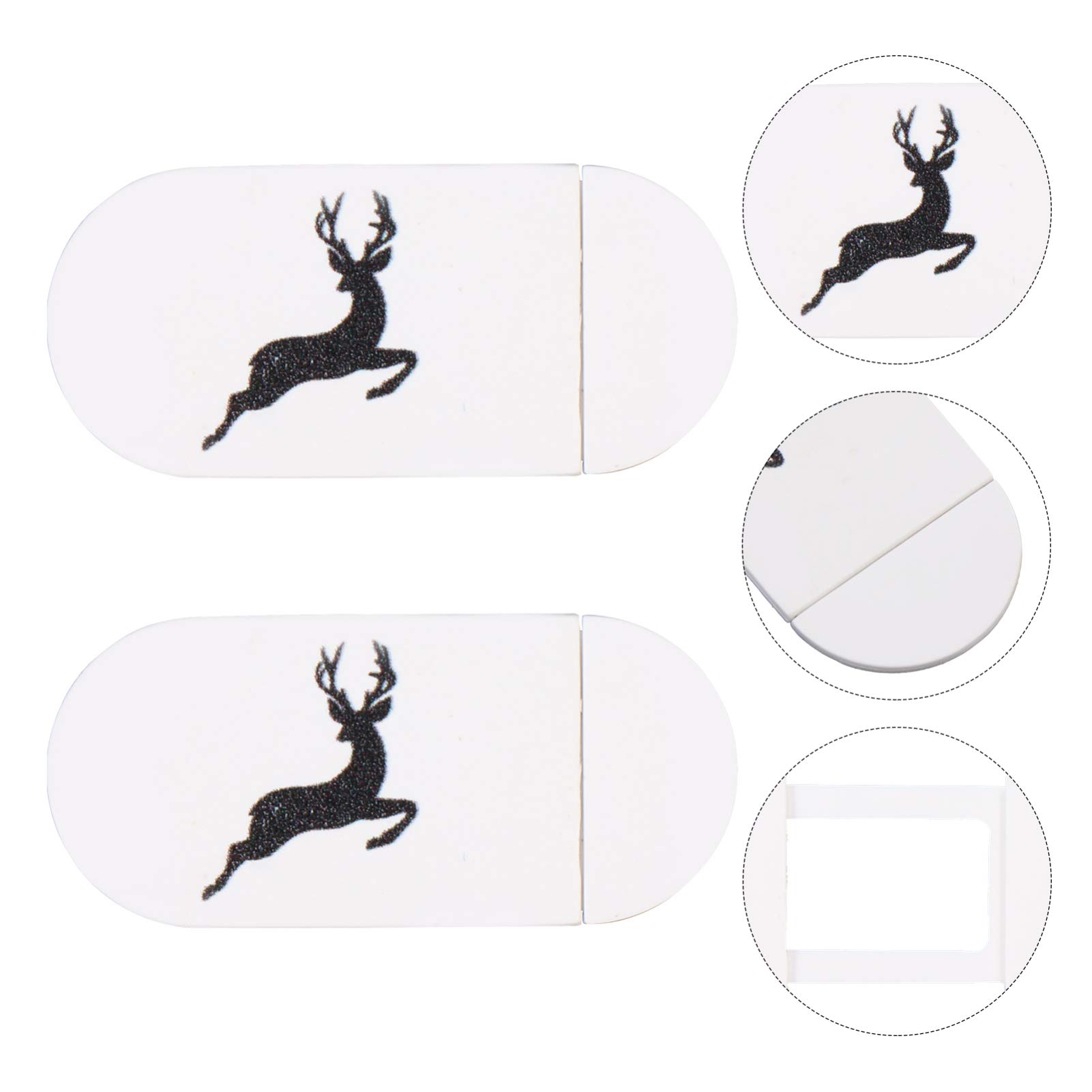 Mobestech 6 Pcs Camera Cover Laptops Webcam Cover Slider Webcam Cover Slide for Computer Webcam Cover Slide for Tablet Webcam Cover Slide for Desktop Gp02 Slideshow Flat
