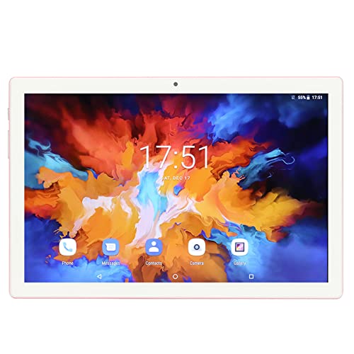 Qinlorgo Office Tablet, 10.1 Inch CPU Octa Core 5G WiFi 4G LTE Gaming Tablet for Business (US Plug)