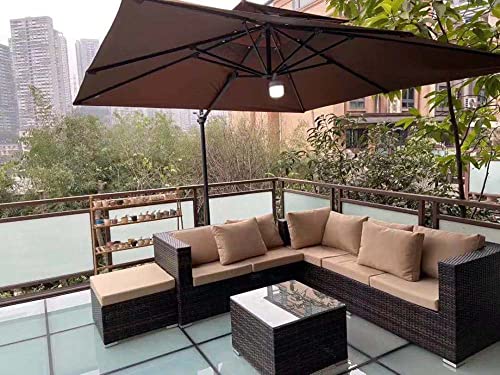Leeymoo Outdoor Seat Cushion Covers, Water Repellent Patio Cushion Replacement Covers-Only Covers (18"x18"x2" 2 Pack Black)