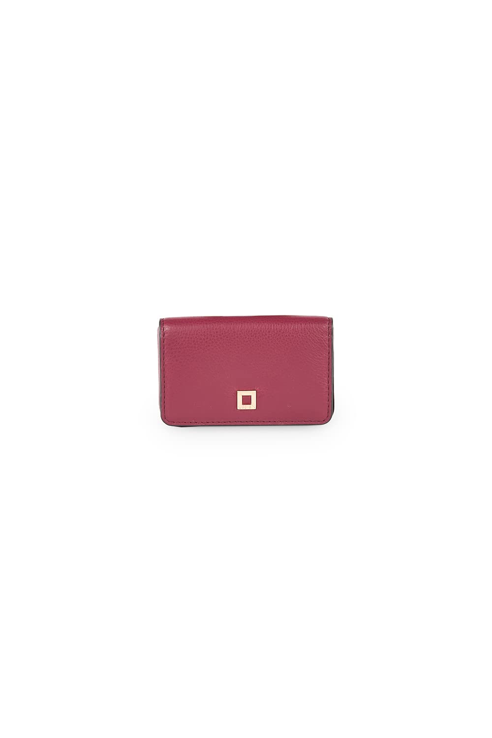 Lodis Women's Julia Slim Card Case Smooth Slim Leather Wallet, Hand bag, Trumble (Samba)