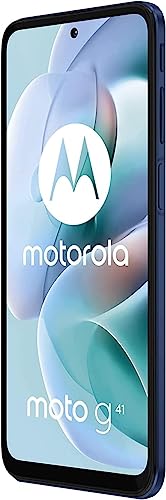 Motorola Moto G41 | 4+128GB | [XT2167-1] | 4G LTE | 6.4" FHD+ OLED | 48MP Camera 5000mAh Battery | GSM Unlocked - (Black)