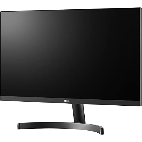 LG 24ML600M-B 24" FHD IPS LED 1920x1080 AMD FreeSync 3-Side Borderless Monitor Bundle with Deco Gear Wired Gaming Mouse and Deco Gear Large Extended Pro Gaming Mouse Pad