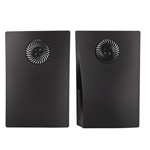 KOSDFOGE ABS Face Plates for PS5 Dust and Scratch Resistant Replacement Faceplate Cover with Heat Sink Port for PS5 Optical Drive Version of The Host