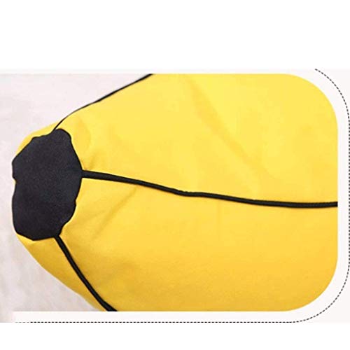 HEWEI Banana Lazy Sofa, Floor Chair Adjustable Gaming Chair Folding Sofa for Home Office Toddler Beanbag Lazy Sofa