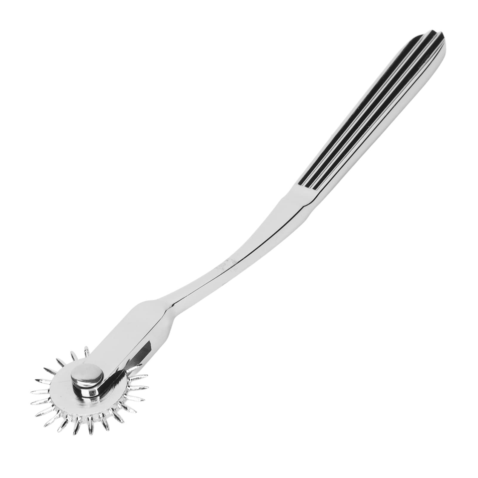 Neurological Pinwheel, Portable Ergonomic Compact Wartenberg Pinwheel 22 Metal Spikes for Acupuncture Point Puncture