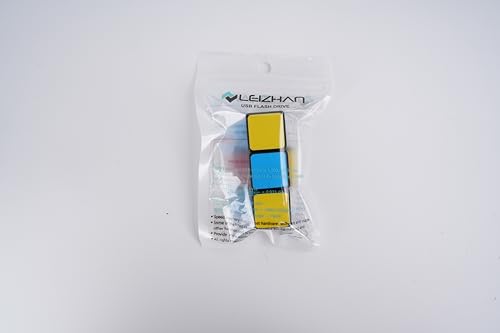 LEIZHAN Cute USB Flash Drive Computer Memory Stick USB Pendrive for Teachers, Students, Family and Friends (64GB, Magic Cube)