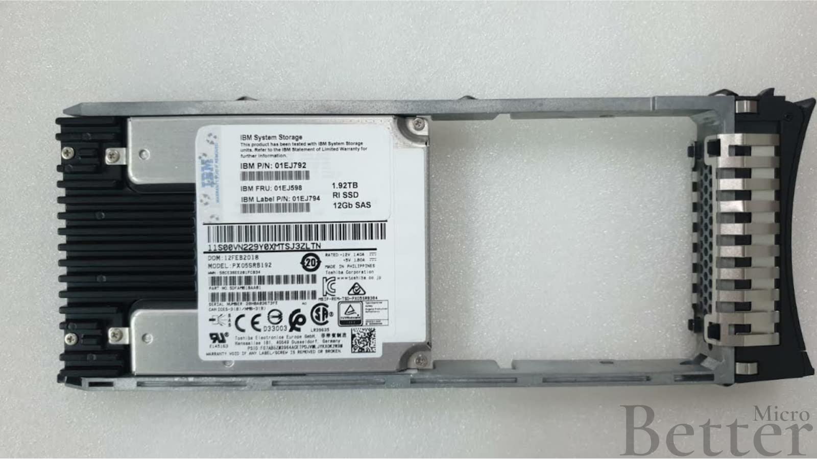 New 01EJ796 01EJ594 1.92TB Flash Drive RI SSD 12GB SAS 2.5" | Free Domestic & International Shipping