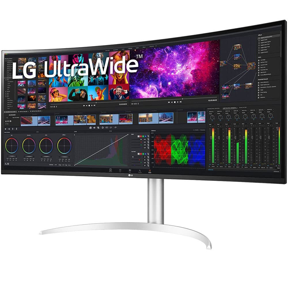 LG 40-Inch Curved UltraWide 5K2K Nano IPS Monitor (40WP95C-W) - (Renewed)