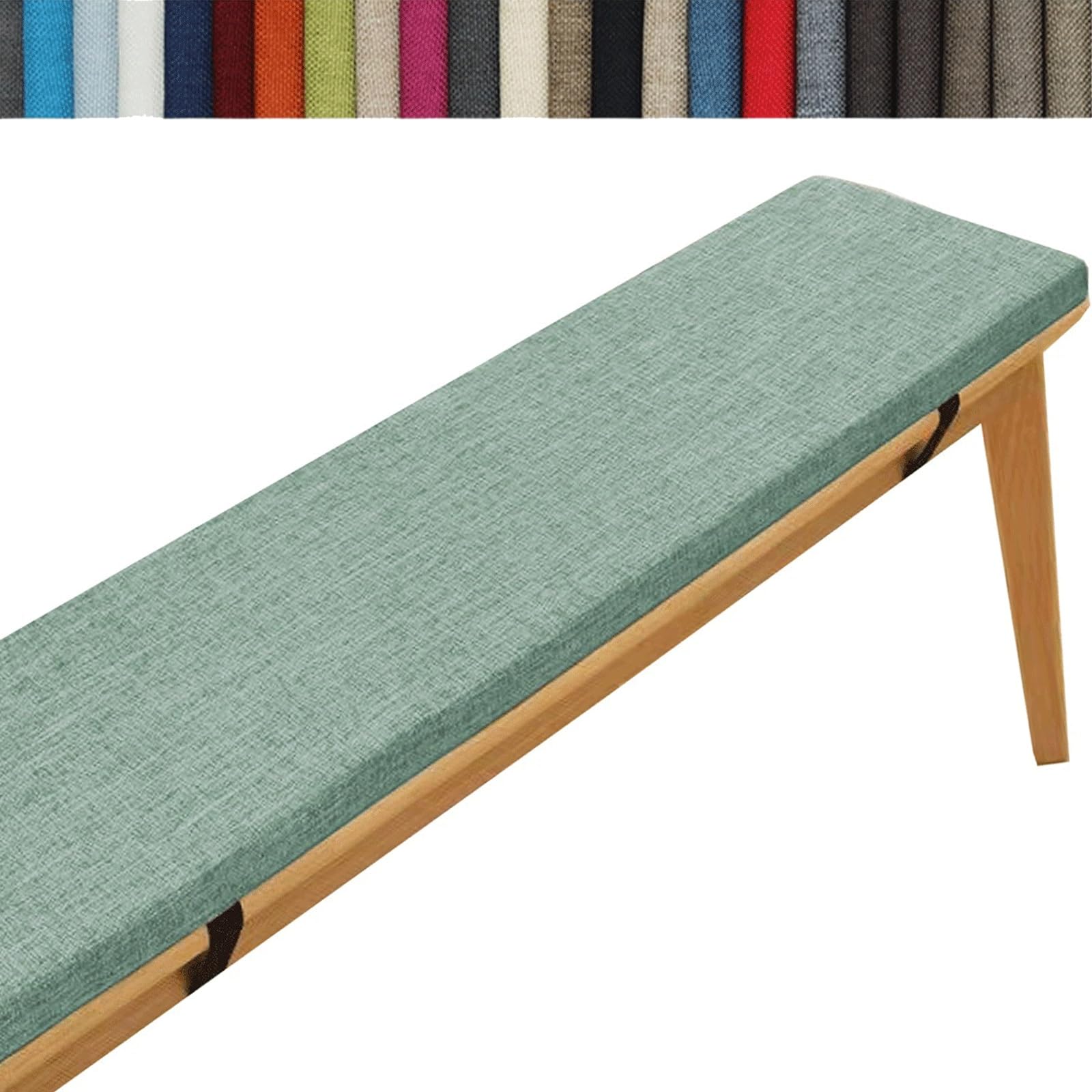 MCOSU Bench Cushion, Thick Patio Bench Cushion/Bay Window Seat Cushion, Non-Slip Washable Cover Chair Pads for Indoor/Outdoor Bench Patio Furniture Swing (Color : 7#, Size : 120x30x5cm/47x13x2in)