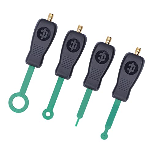 Kadimendium 4Pcs Near Field Probe EMI EMC Pre Certified Magnetic Field Test Tool Magnetic Field Probes Set 30MHz‑3GHz KCR20B Magnetic Field Antenna