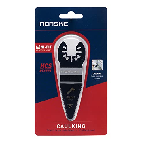 Norske Tools NOTP229 Caulking Scraper Oscillating Multi Tool Accessory Blade for Removing Sealants