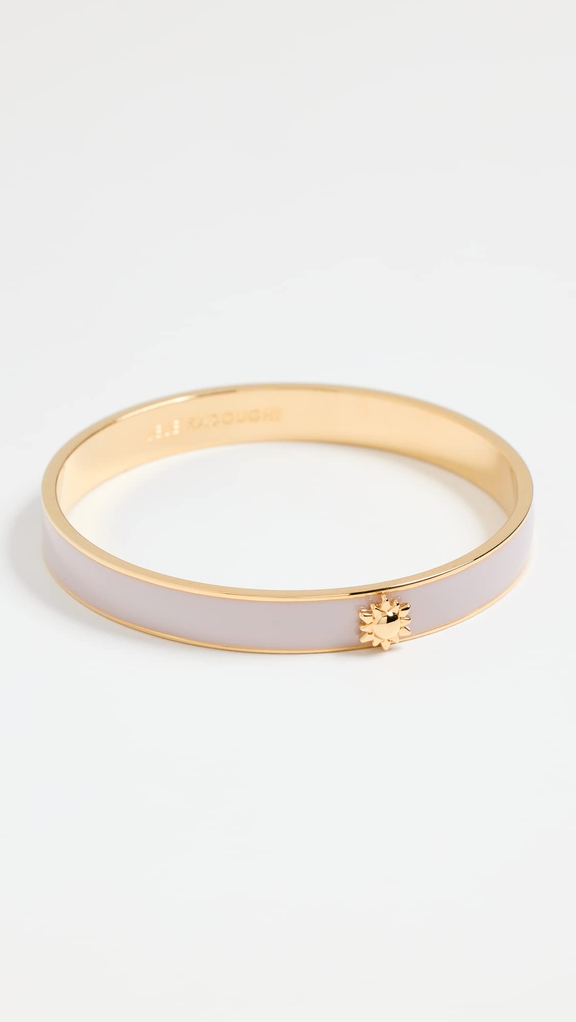 Lele Sadoughi Women's Sun Enamel Bangle, Lavender Haze, Purple, One Size