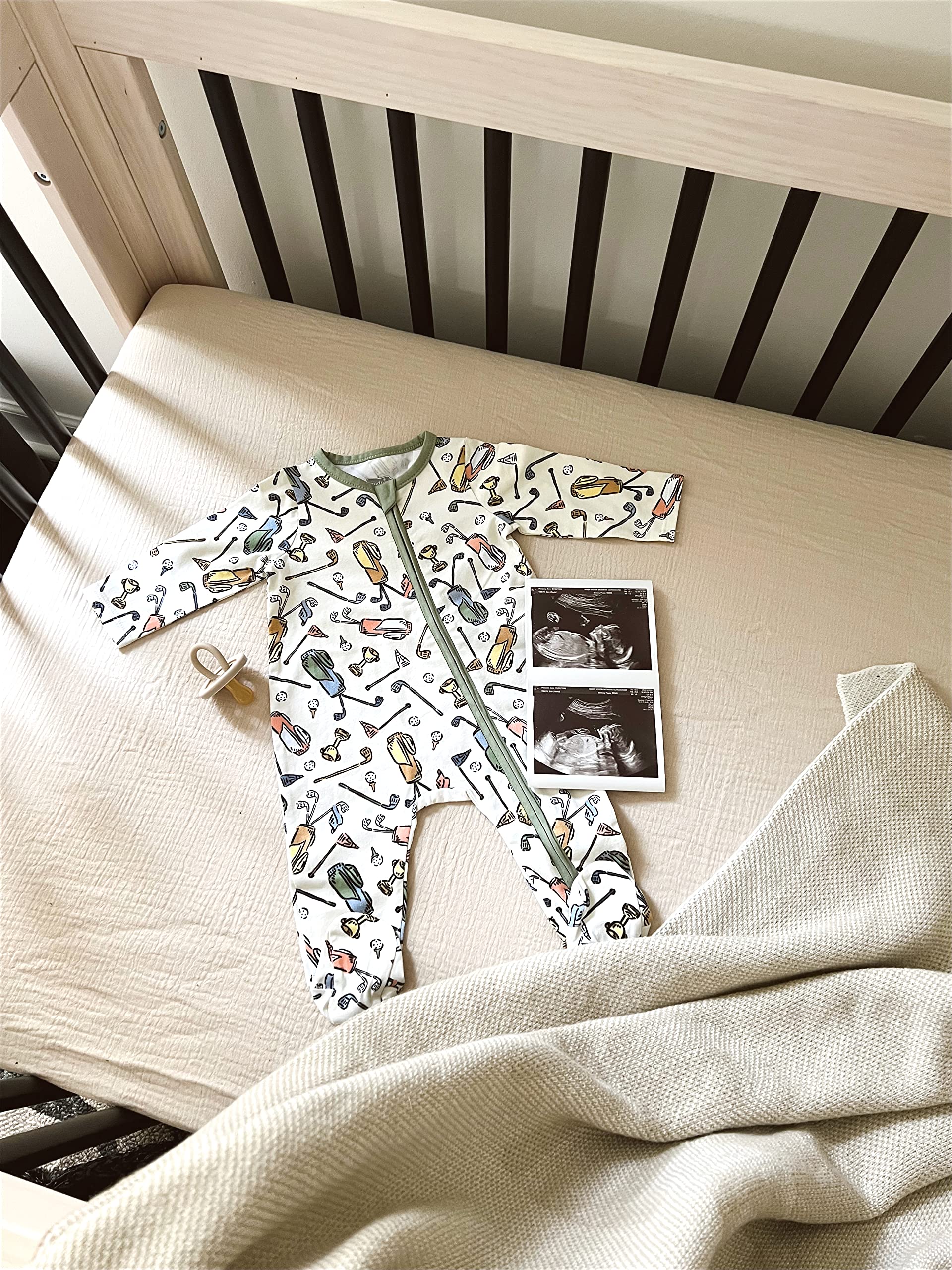 Mud Pie Baby Boy Sleeper, Golf, 3 Months