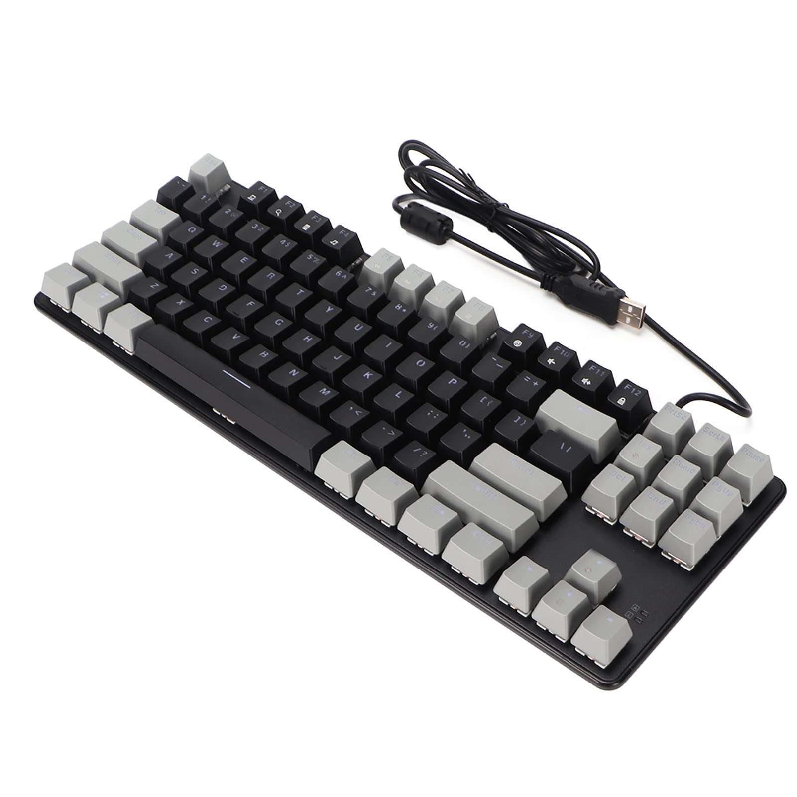Mechanical Gaming Keyboard, USB Keyboard RGB Backlight for Traveling