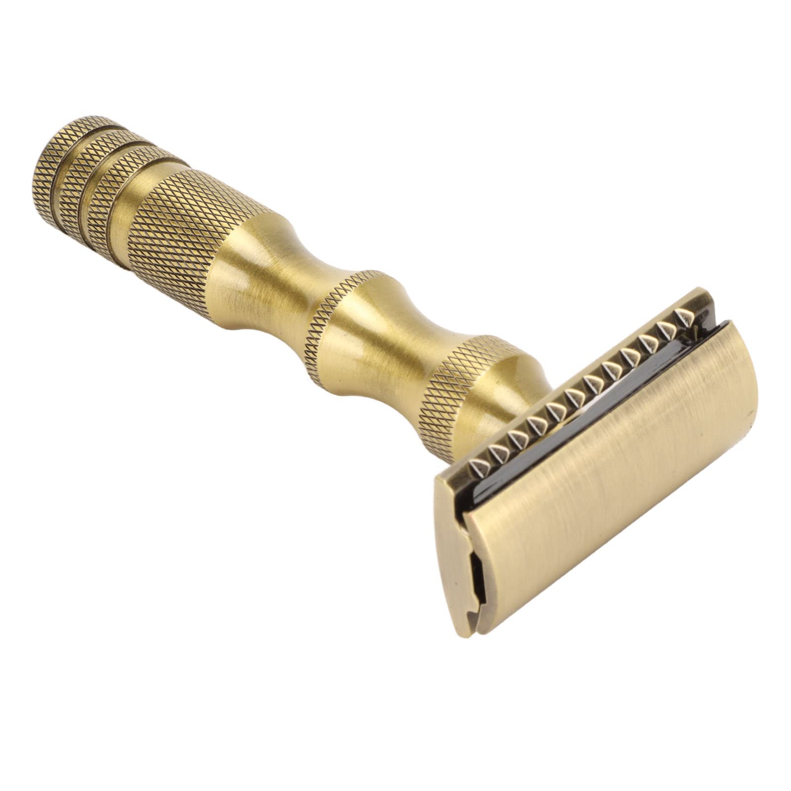 Mechanical, Mens Double Edge Metal Manual Beard Shaving for Men Reusable and Eco Friendly All Razors Shaving, Safety Cutting Tool