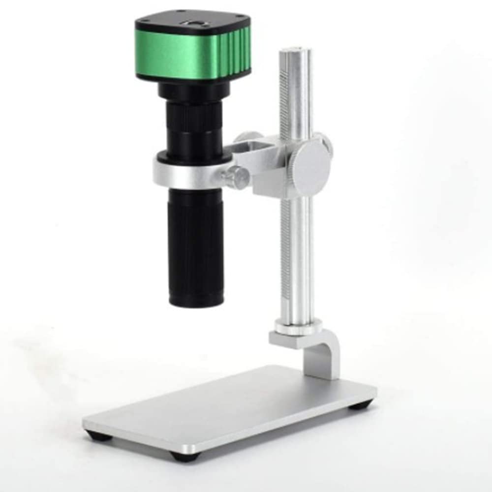 LXXSH Aluminum Alloy Stand USB Microscope Stand Holder Bracket Mini Foothold Table Frame for Microscope Repair Soldering (Color : A, Size : See Figure)