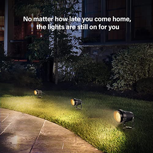 Lemonbest LED Landscape Up Down Light 5W White LED Decorative Spotlight Lamp 110V with Plug for Indoor Outdoor Yard Step Wall Lighting (Warm White)(NO Spike
