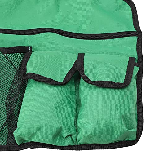 Mxzzand Camping Chair Hanging Bag, Portable Waterproof Chair Side Pocket Organizer Adjustable Multifunctional for Camping Chairs(Green)