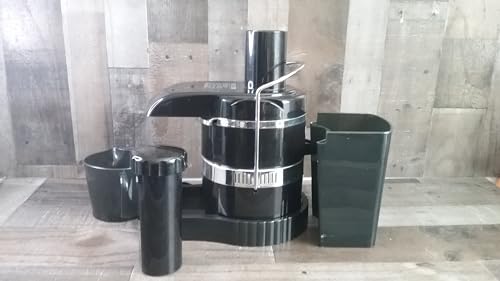 JACK LALANNE CL003AP 600 RPM Motor Power Juicer, Black