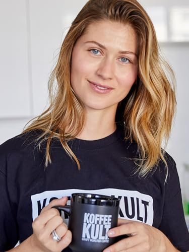 Koffee Kult Dark Roast Whole Bean Coffee - Small Batch Gourmet Aromatic Artisan Blend 100% Arabica Coffee Beans Organically Sourced (Dark Roast, 32oz)