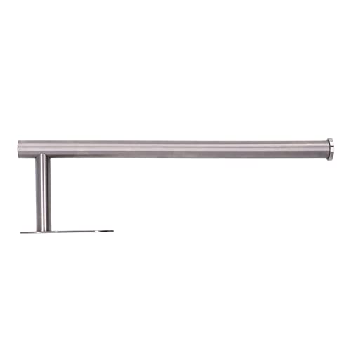 Paper Towel Holder, Paper Towels Roll, Stainless Steel Cling Film Rack, Cling Film Bracket Wall Mounted, for Kitchen Bathroom, Silver