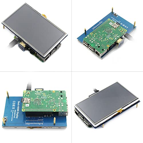 MAIKO Monitor 480X800 Resistance Touch Screen for 3B+/ PC/Banana Display -Compatible Module 5Inch