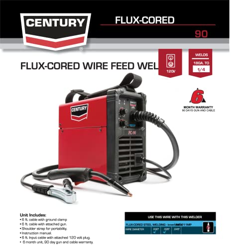 Lincoln Electric K5387-1 FC 90 Flux-Cored Wire Feed Welder Combo Kit