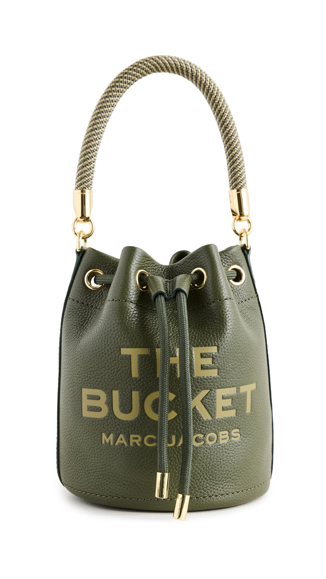 Marc Jacobs The Leather Bucket Bag, Forest