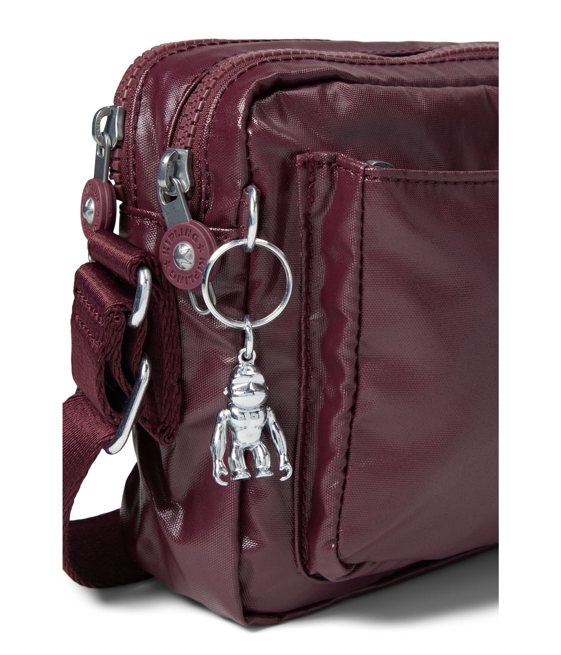 Kipling Abanu M Burgundy Lacquer One Size