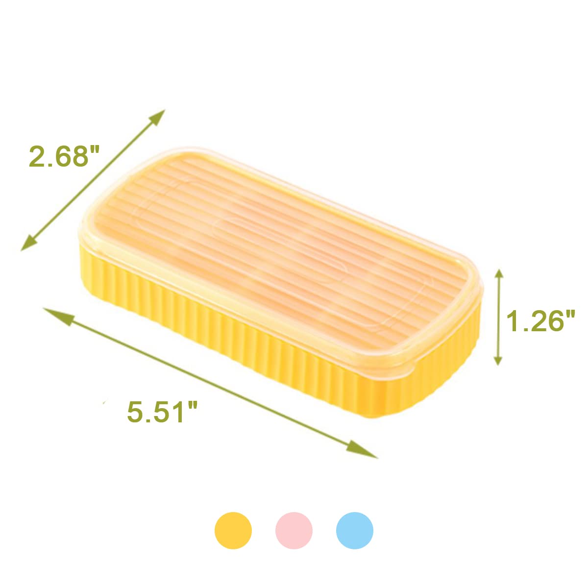 Mini Ice Cube Trays for Freezer, Silicone Ice Cube Trays with Lid for Mini Fridge, Small Ice Cube Molds, Ice Trays with Covers for Cocktails or Whiskey, BPA Free, Flexible & Easy Release - 3 Pack