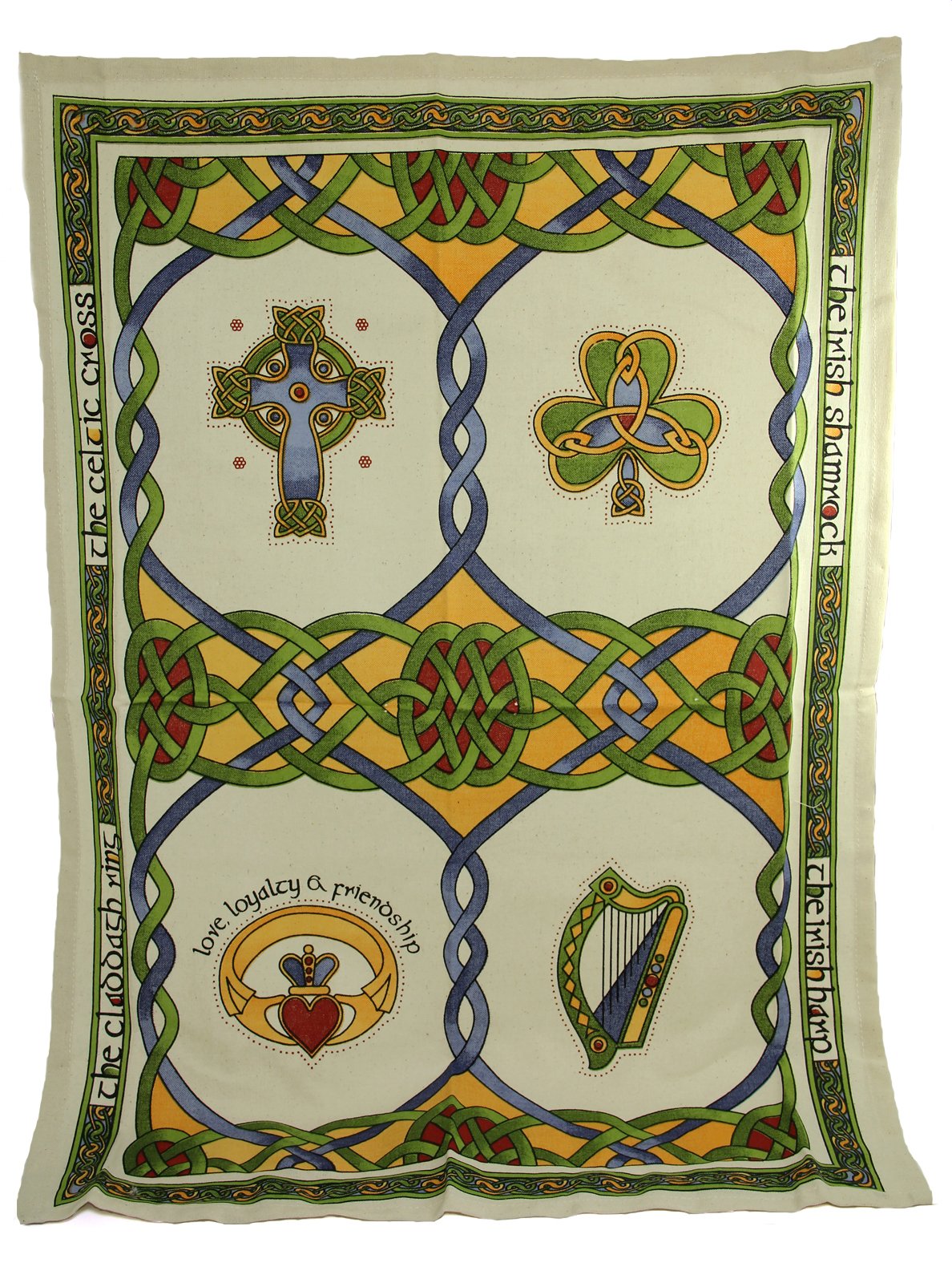Irish Tea Towel Hand Towel Set of 2 Kitchen Décor