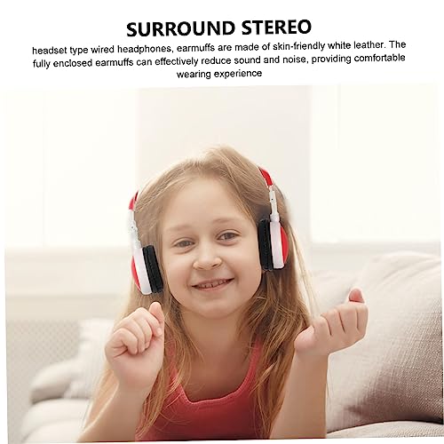 Mikikit Kids Headphones 2 pcs Headphones Computer Headset witeless Earbuds Headphones for Noise Cancelling Headphones Headphones Foldable Stereo Music Headset Noise Cancelling Earbuds