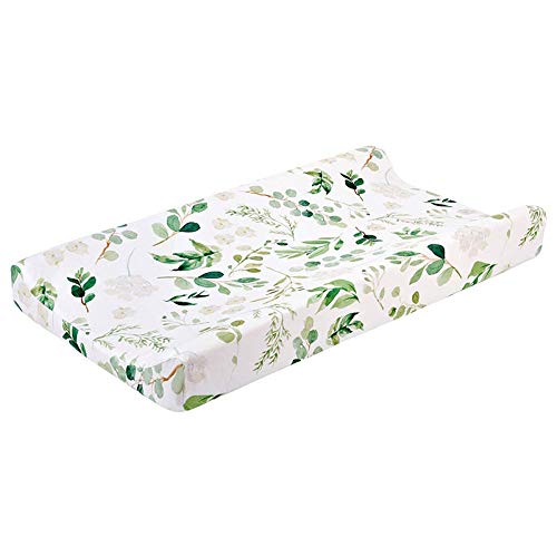 Lazycloud Baby Diaper Changing Pad Cover Cradle Mattress, Infant Stretchy Fabric Changing Mat Cover-, Baby Nursery Diaper Changing Pad(81.28*40.64cm)