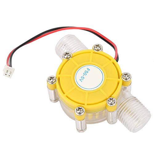 Micro Generator, F50 Micro-Hydro DC Water Flow Pump Turbine Hydroelectric Power Energy Generator Solid Structure, Low Noise, Stable Working Performance(5V)