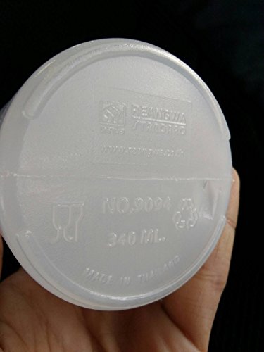 Kitchen Bottle Condiment Set 3 Hole Dispenser Lid Plastic Squeeze for Sauce Mustard Ketchup 12 oz. / 340 ML.