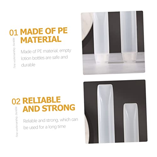 minkissy 30 Pcs Hose Bottle Squeeze Bottle Travel Bottles Empty Small Bottles Cosmetic Lotion Tubes Squeeze Sub Bottle Empty Lotion Containers Pp Multipurpose Cream Bottle