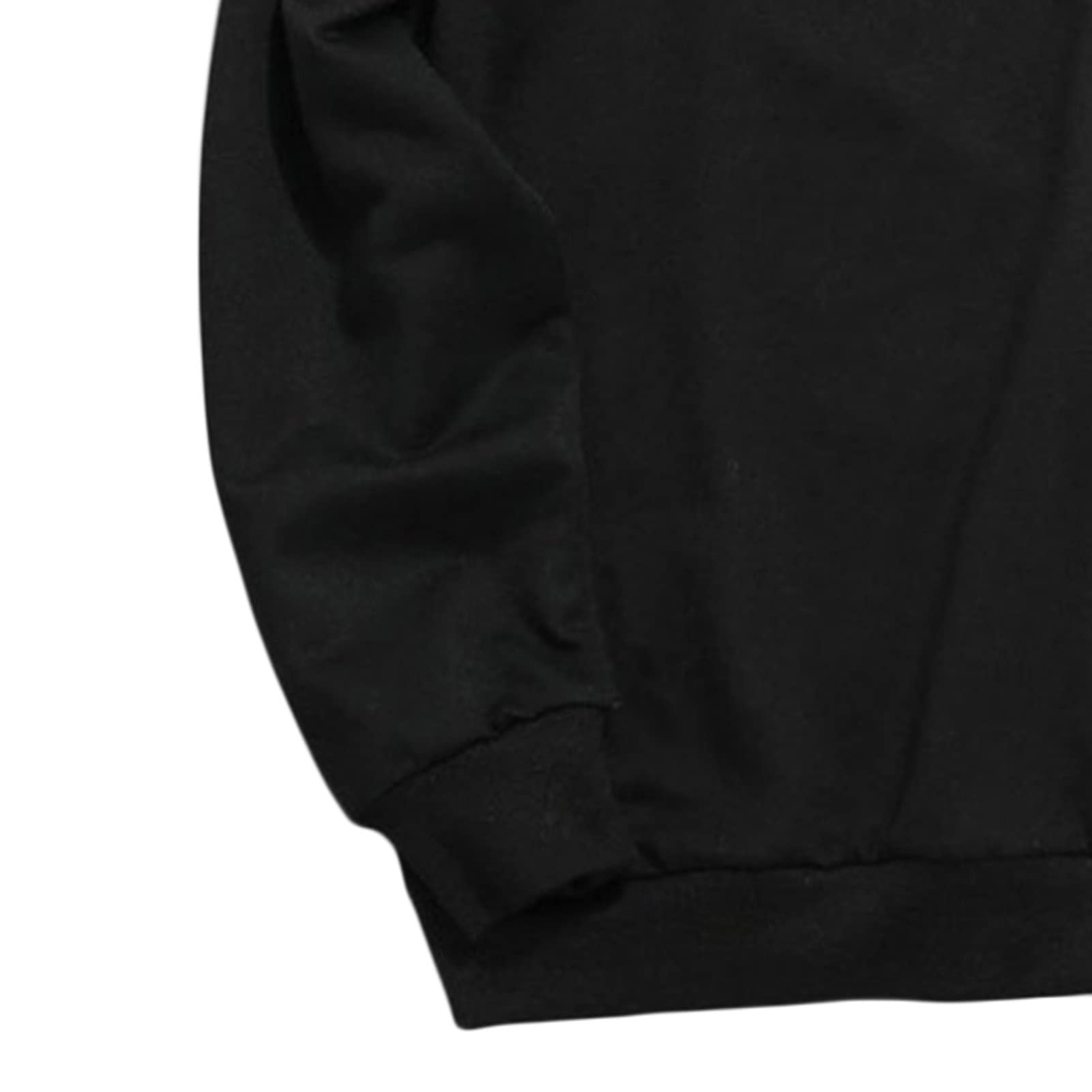 Maiyifu-GJ Men's Casual Colorblock Pullover Hoodies Long Sleeve Athletic Hooded Top Sports Hip Hop Drawstring Sweatshirt (Black,X-Large)
