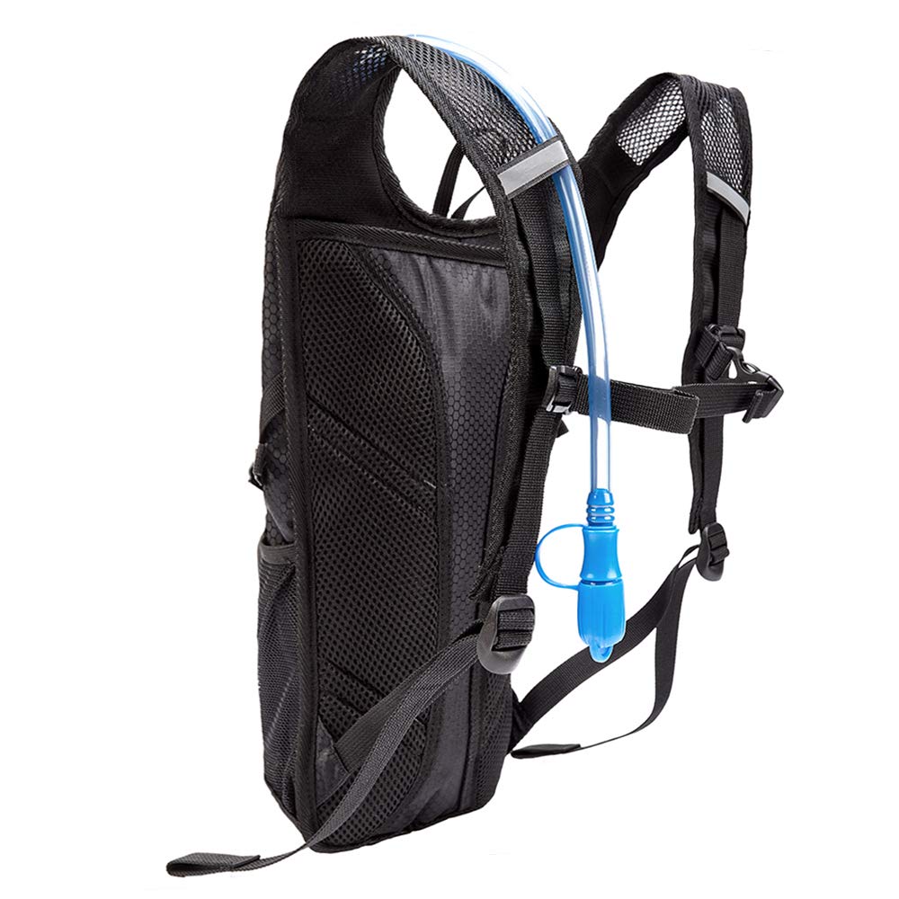Hydration Pack Backpack, Lightweight Water Backpack with 2L Hydration Water Bladder for Hiking, Biking, Climbing