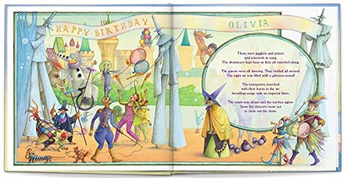 My Royal Birthday Adventure Personalized Children's Story - I See Me! (Unicorn Softcover)